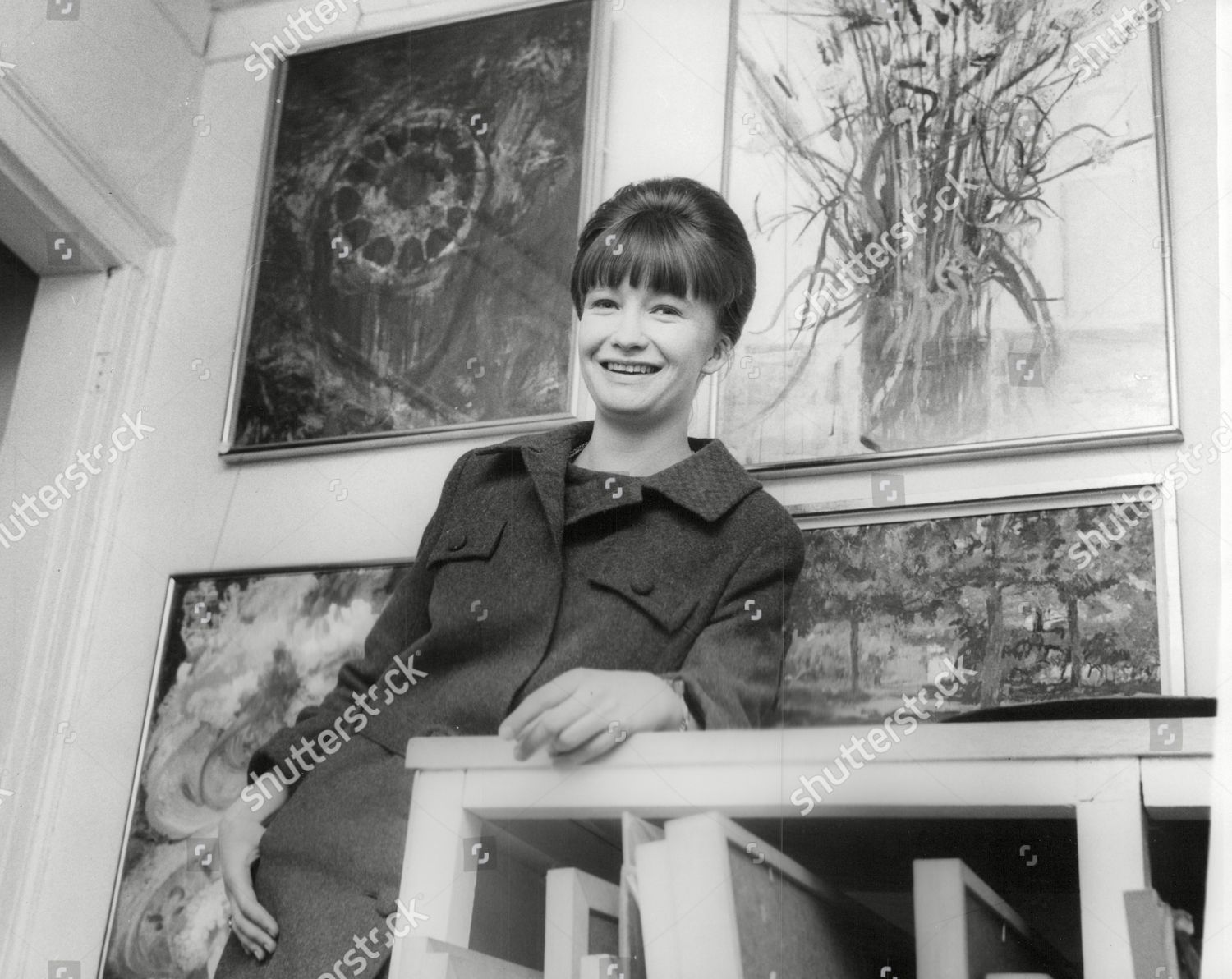 Artist Rosemary Brough Daughter Ventriloquist Peter Editorial Stock ...