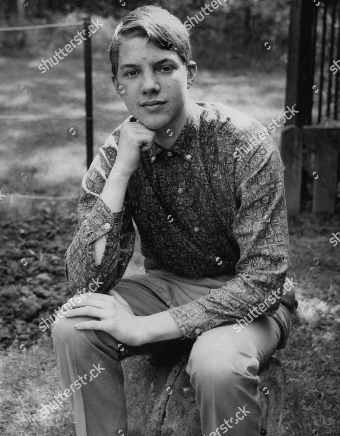 Jonathan Brittain 15yearold American Boy Suspended Editorial Stock ...