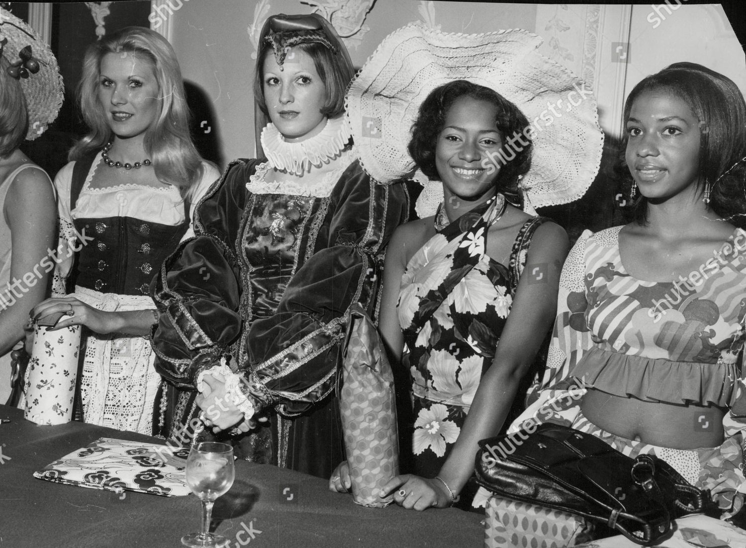 Lr Uschi Pacher Miss Austria Annemarie Editorial Stock Photo - Stock ...