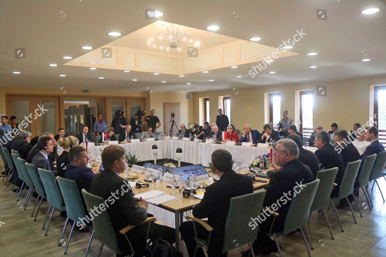 Delegates Participate Opening Session Twoday Meeting Editorial Stock ...