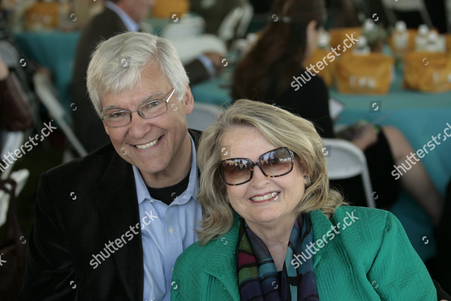 Geoff Cowan Wife Aileen Adams Editorial Stock Photo - Stock Image ...