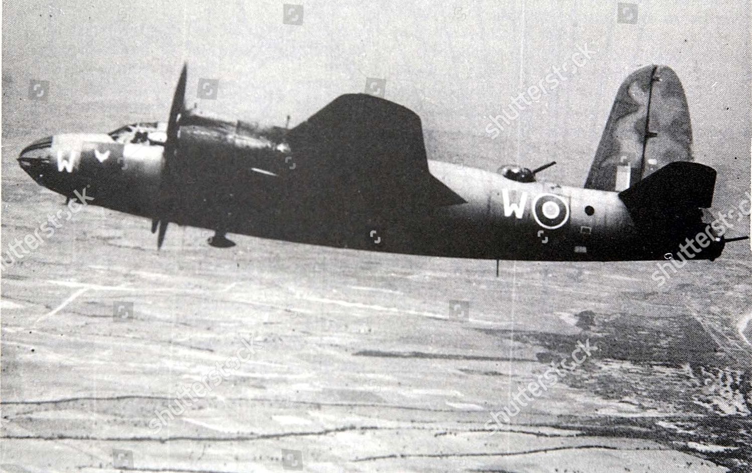 B26 Raf Marauder Bomber World War Editorial Stock Photo - Stock Image ...