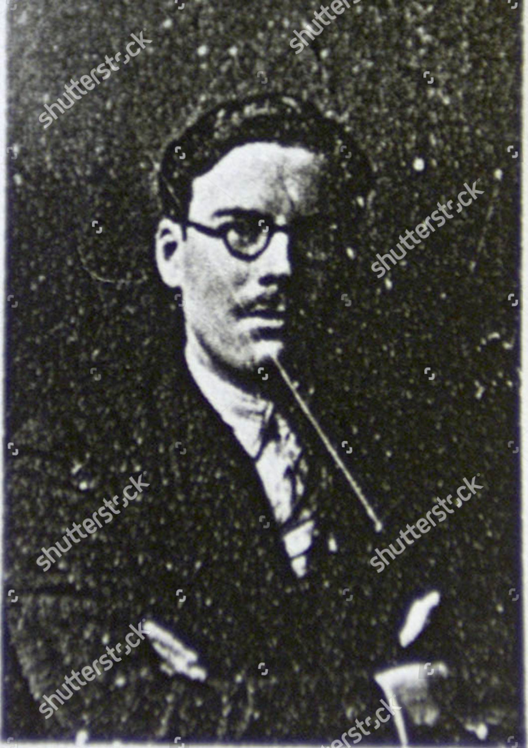 Photocopied Image Ralph Baden Davenport Powell Editorial Stock Photo ...