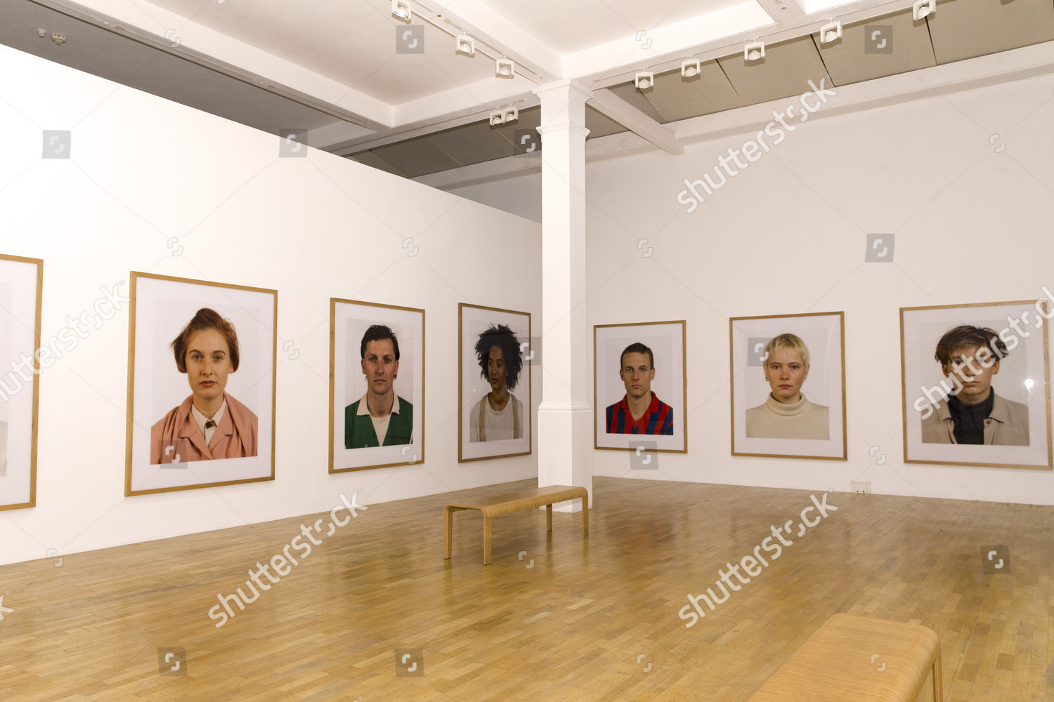 Inside Thomas Ruff Exhibition Editorial Stock Photo - Stock Image ...