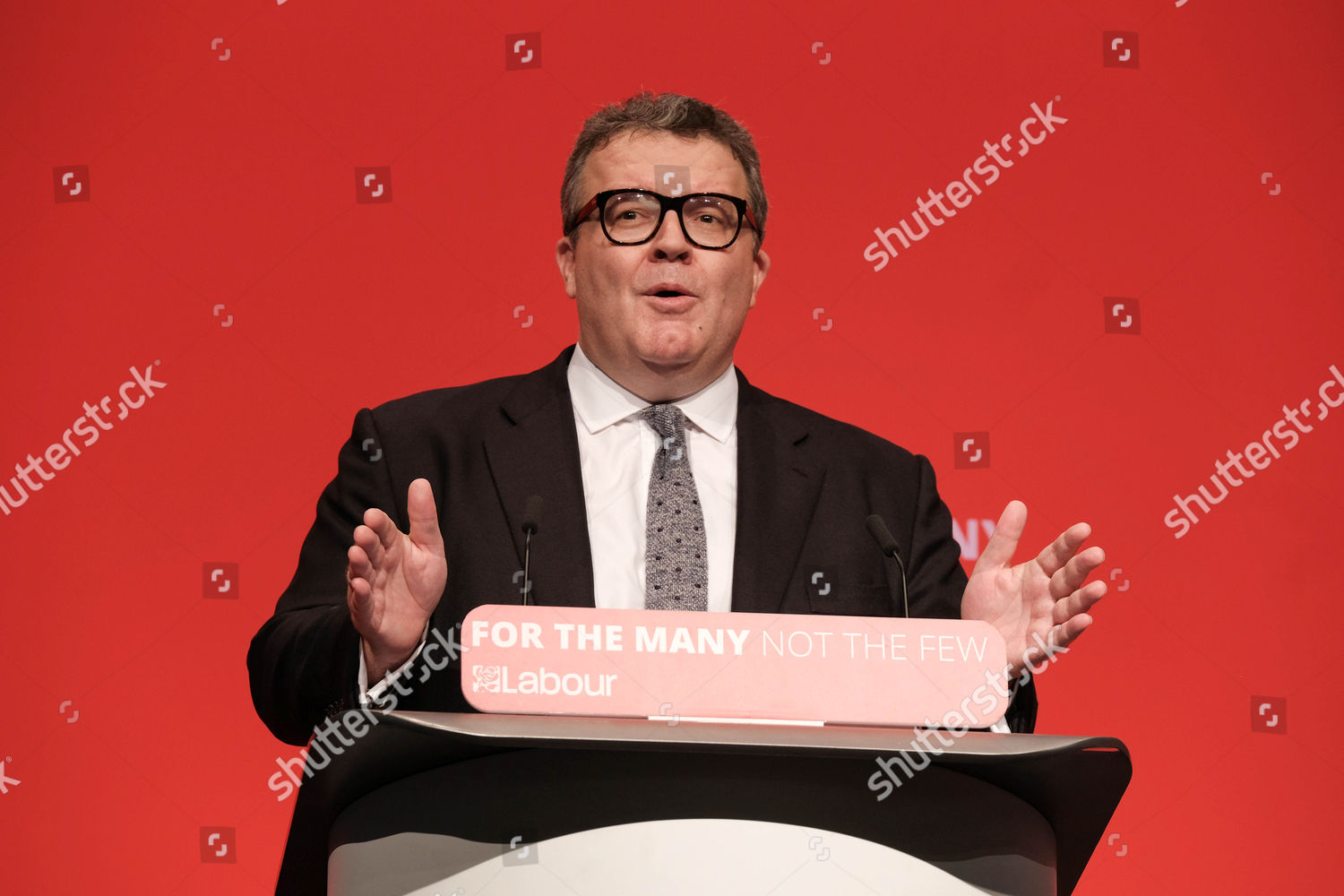 Labour Mp Tom Watson Speaks Labour Editorial Stock Photo - Stock Image ...