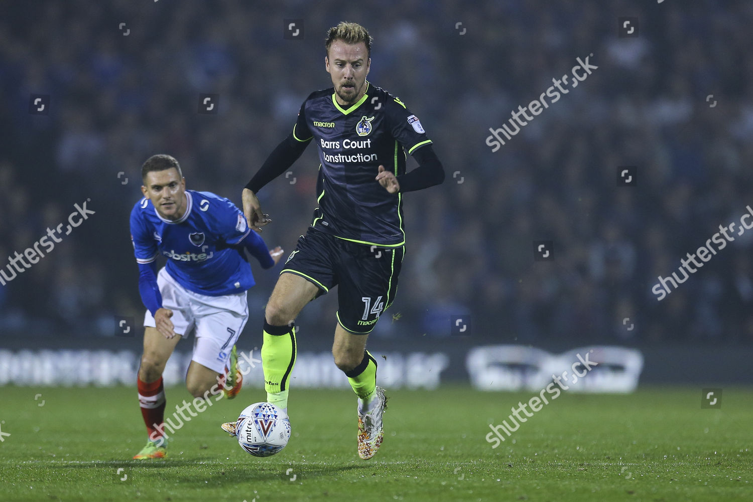 Chris Lines Bristol Rovers Action Editorial Stock Photo - Stock Image ...