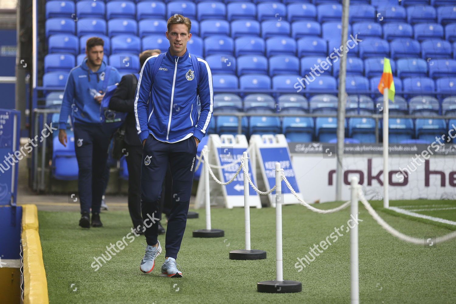 Joe Partington Bristol Rovers Arrives Fratton Editorial Stock Photo ...