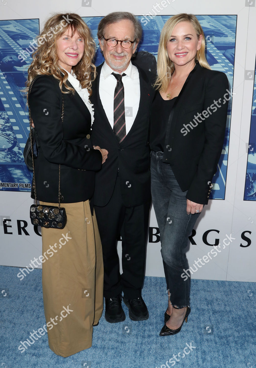 Kate Capshaw Steven Spielberg Jessica Capshaw Editorial Stock Photo ...