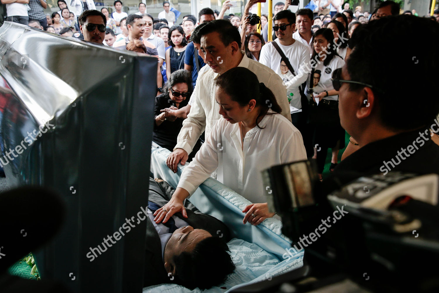 Parents Horacio Castillo Iii Pay Their Editorial Stock Photo - Stock ...