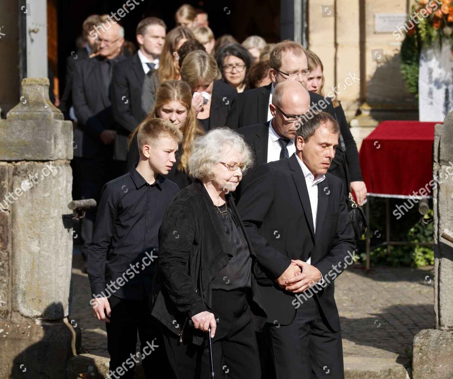 Widow Susanne Geissler C Members Family Editorial Stock Photo - Stock ...