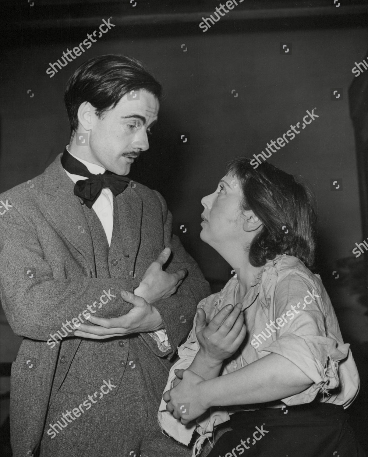 Actor Fulton Mackay Actress Helen Burns Editorial Stock Photo - Stock ...