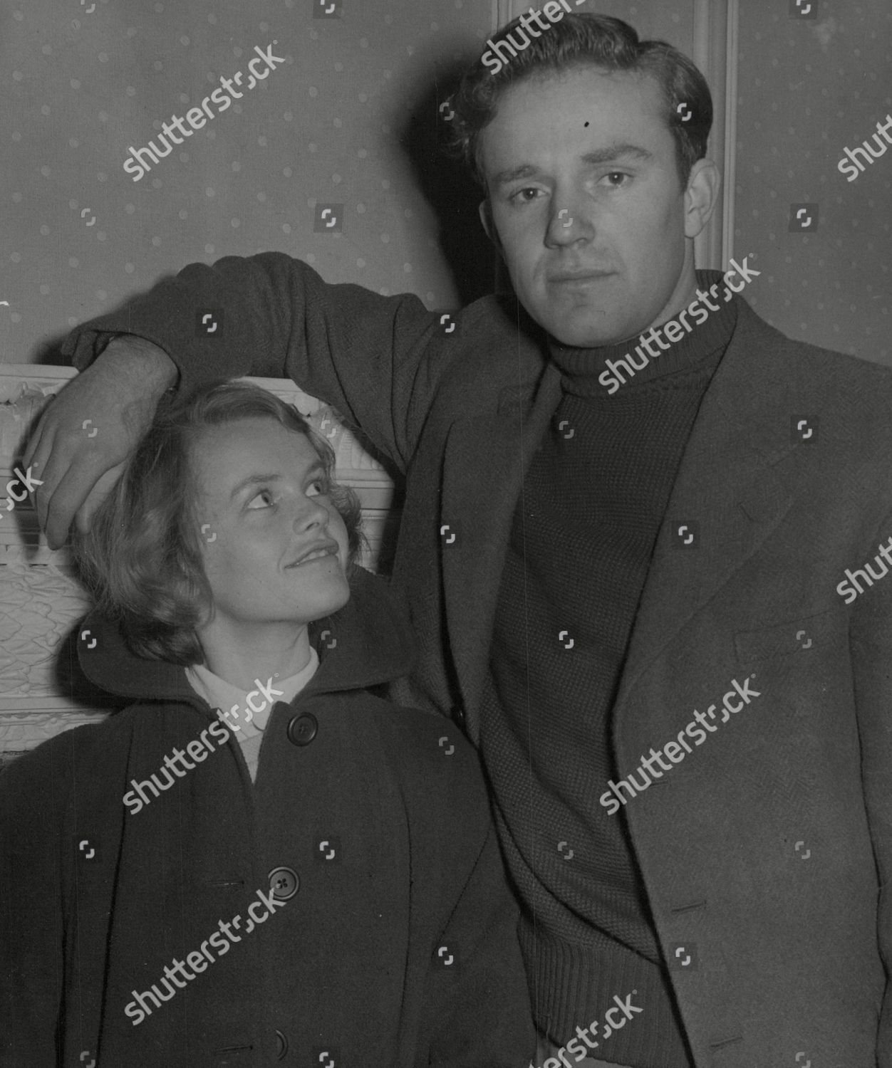 Actress Judith Stott Fiancee Actor Jeremy Editorial Stock Photo - Stock ...