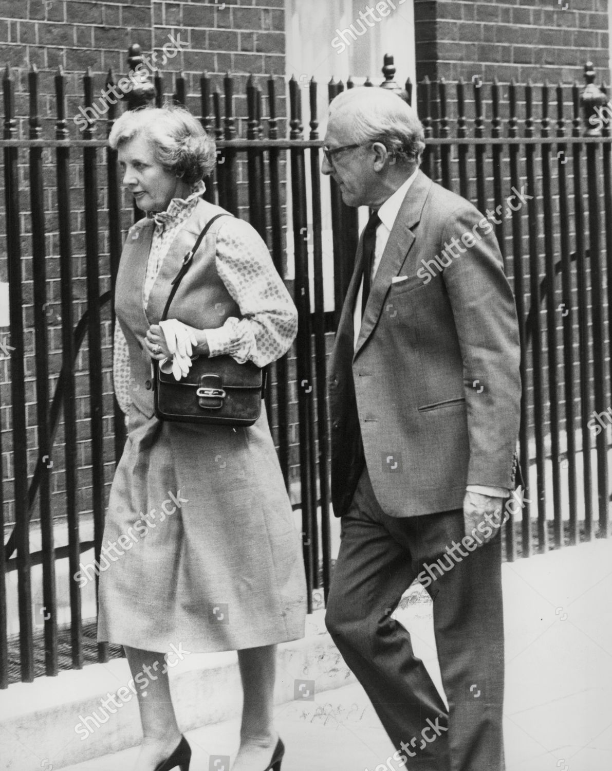 Lord Carrington His Wife Lady Iona Editorial Stock Photo - Stock Image ...