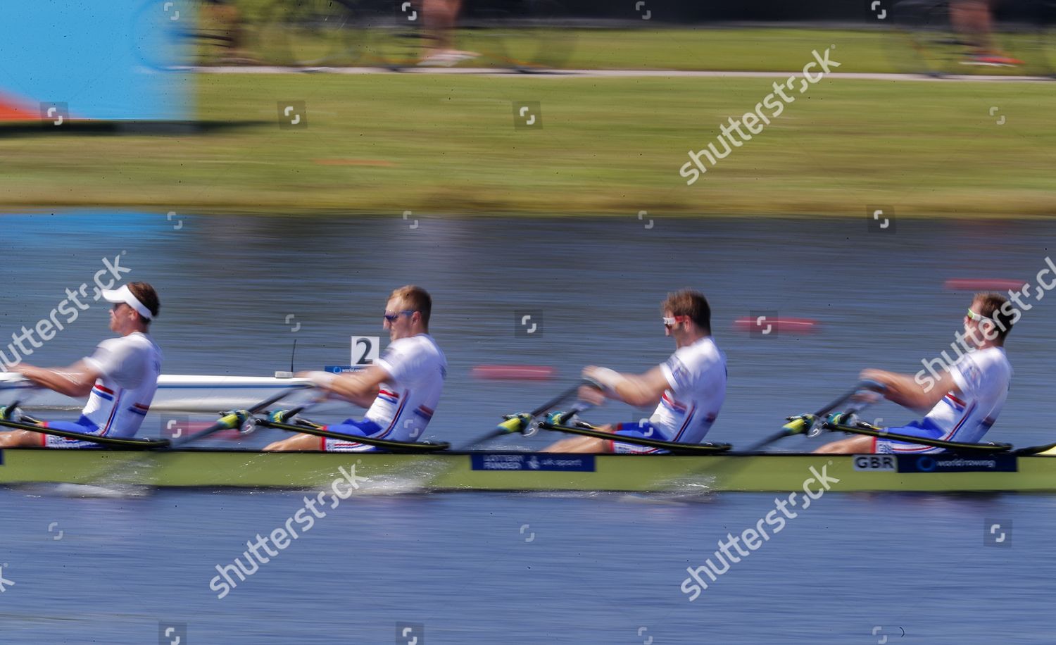 Mens Quadruple Sculls Team Peter Lambert Editorial Stock Photo - Stock ...