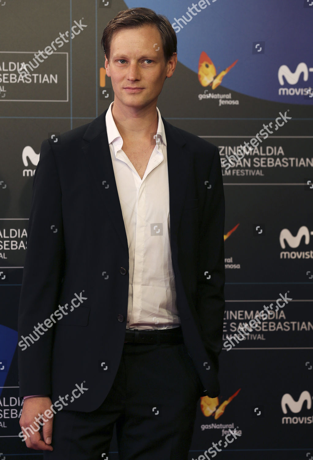 German Actor Christian Loeber Poses During Editorial Stock Photo ...