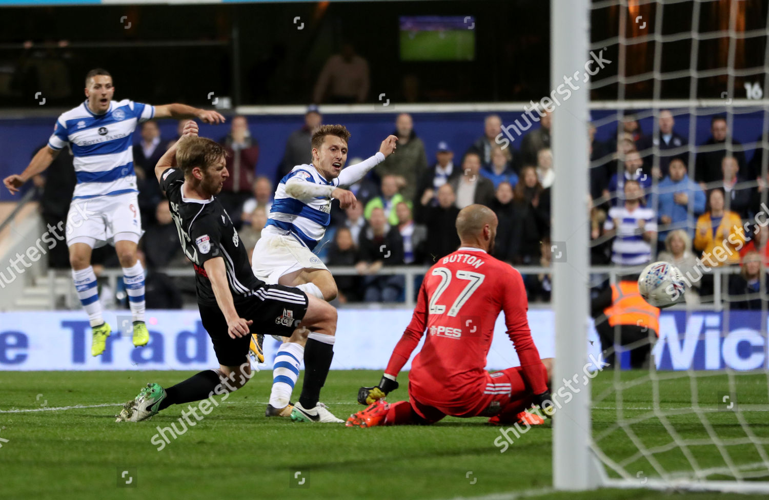 Luke Freeman Qpr Sees His Goal Editorial Stock Photo - Stock Image ...