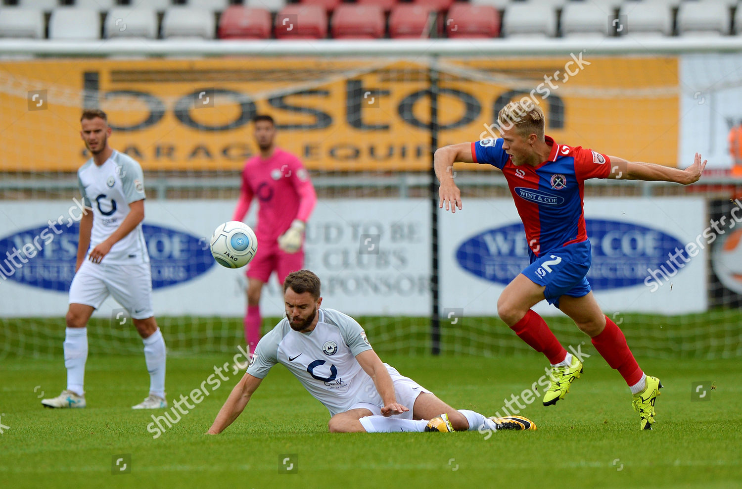 Josh Mcquoid Torquay United Brought Down Editorial Stock Photo - Stock ...