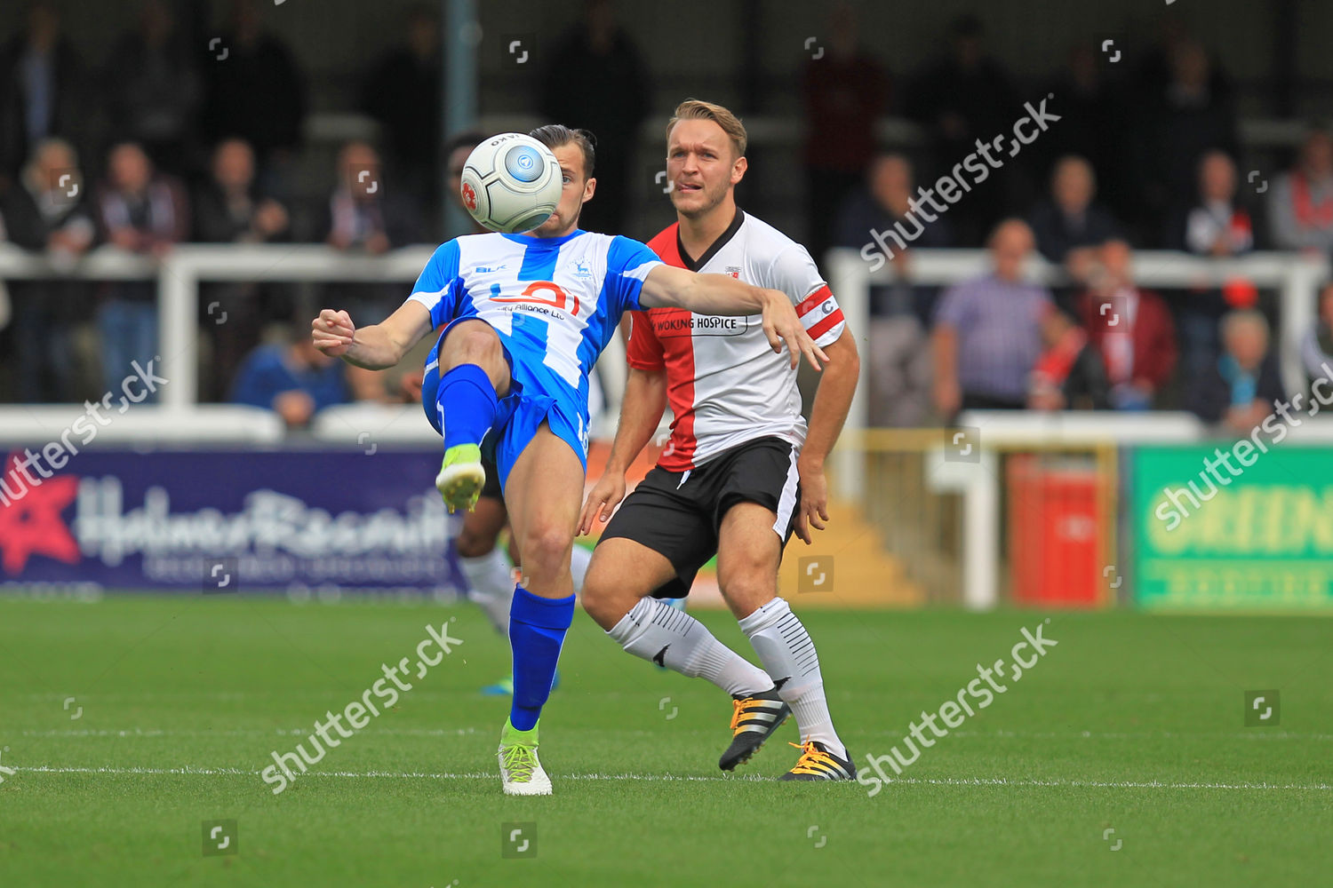 Lewis Hawkins Hartlepool United Chez Isaac Editorial Stock Photo ...