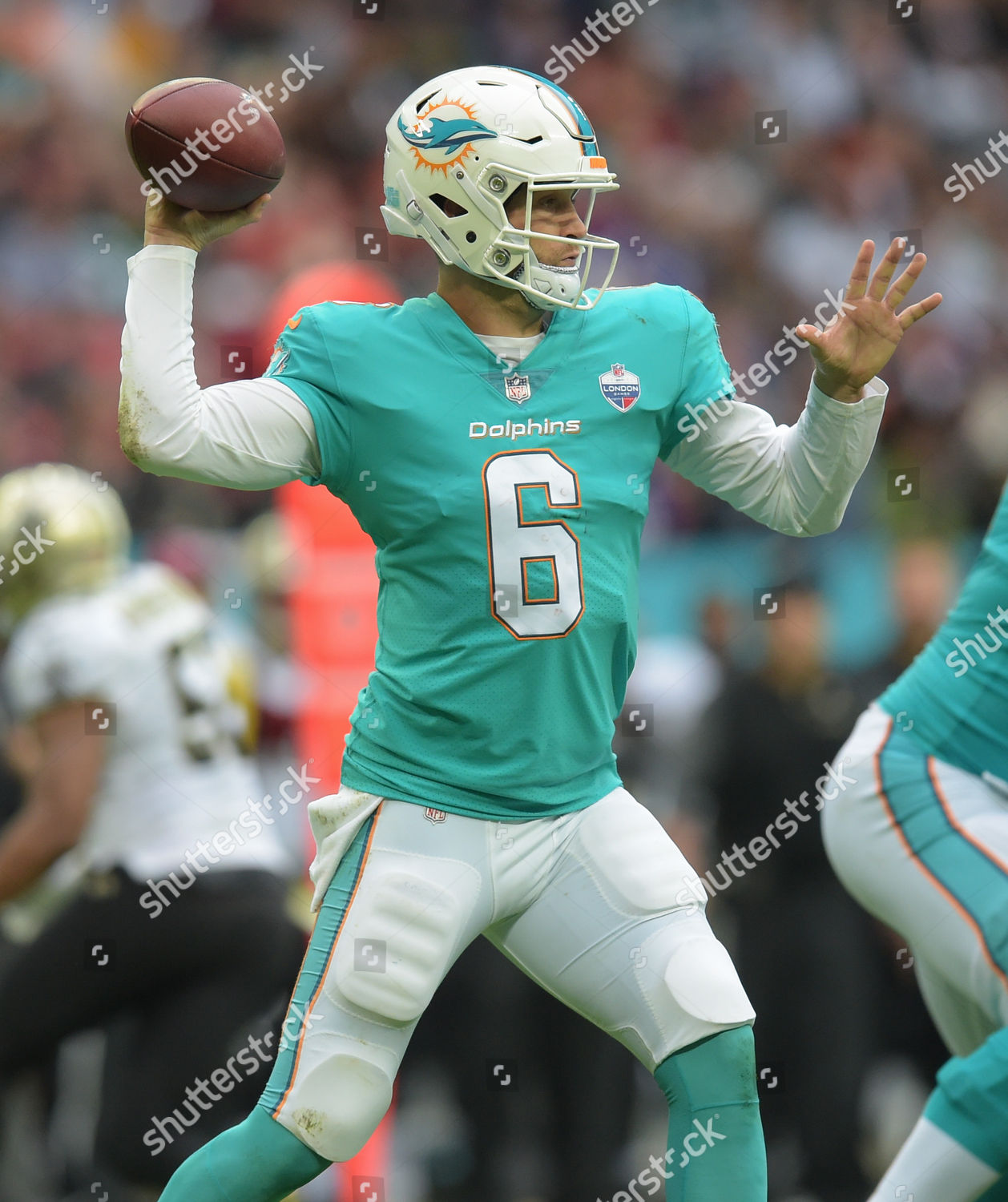 Miami Dolphins Quarterback Jay Cutler 6 Editorial Stock Photo - Stock ...