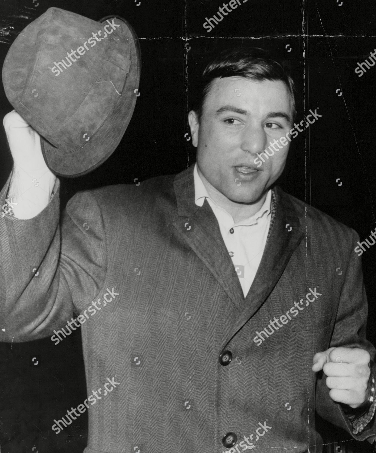 George Chuvalo Canadian Boxer Box 747 Editorial Stock Photo - Stock ...