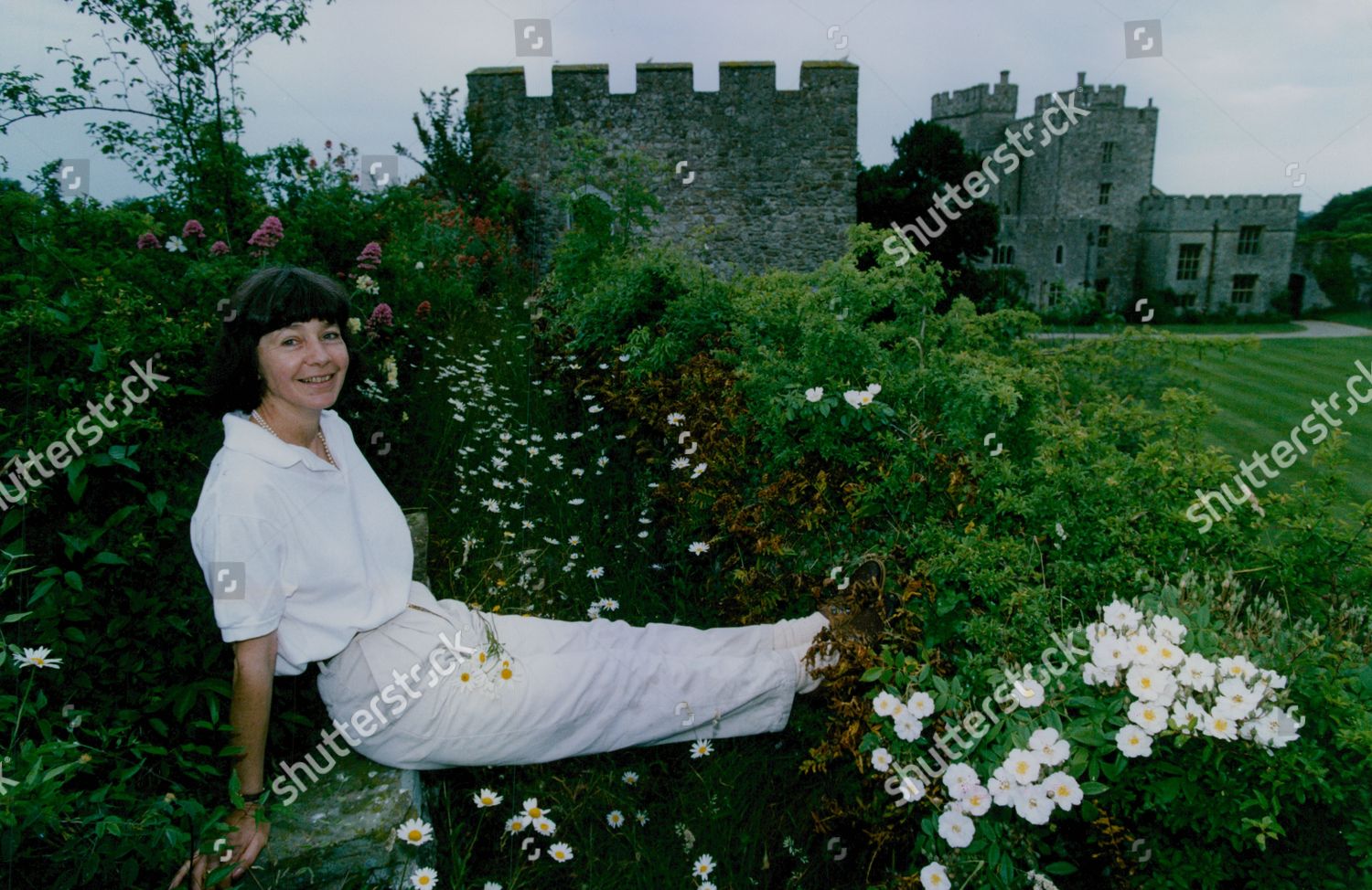 Mrs Jane Clark Wife Alan Clark Editorial Stock Photo - Stock Image ...