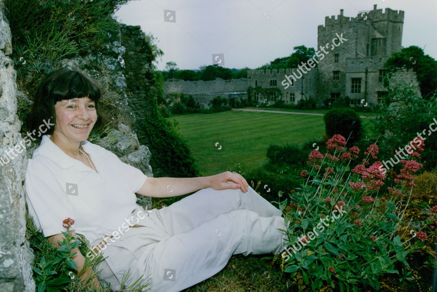 Mrs Jane Clark Wife Alan Clark Editorial Stock Photo - Stock Image ...