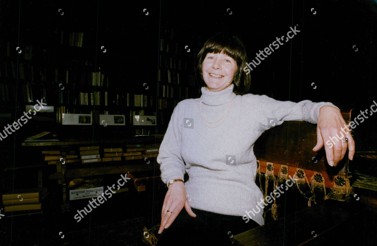 Mrs Jane Clark Wife Alan Clark Editorial Stock Photo - Stock Image ...