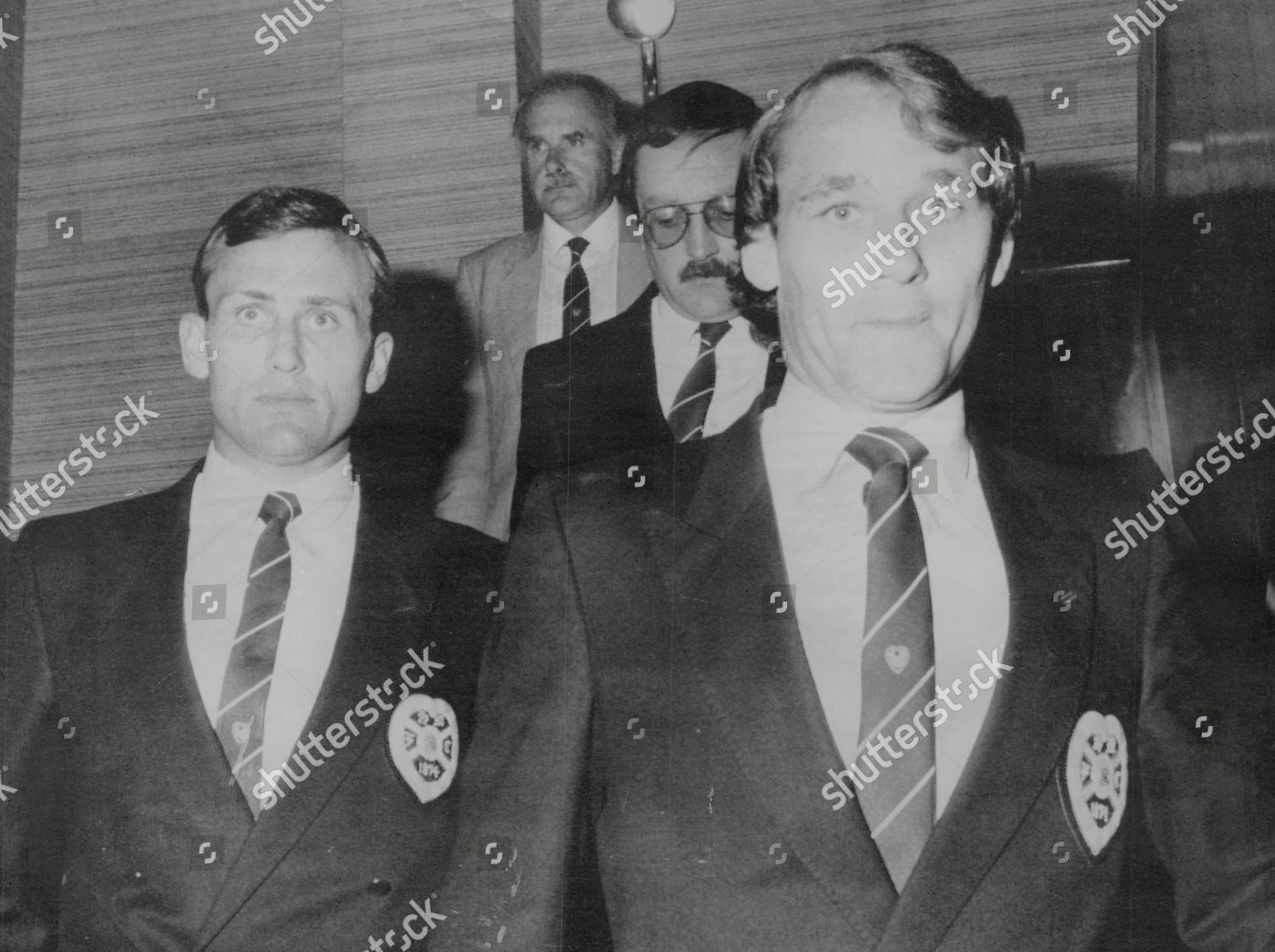 Hearts Footballer Walter Kidd Teammate Sandy Editorial Stock Photo ...
