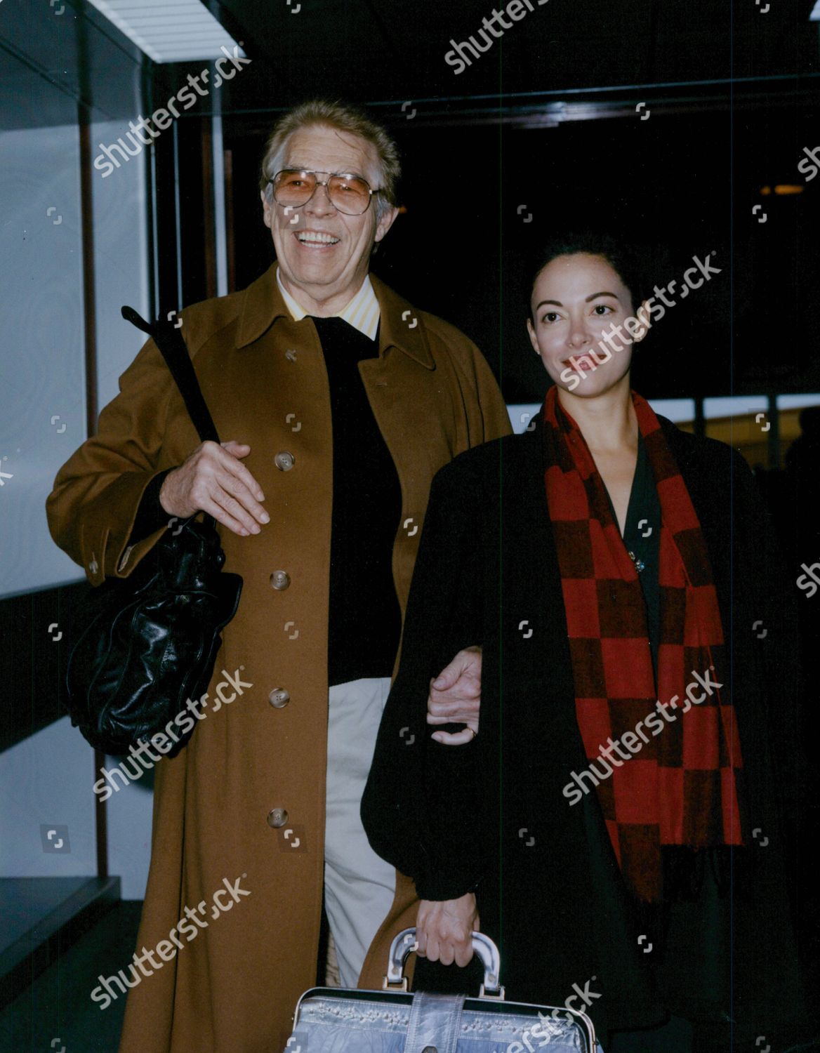Actor James Coburn Future Wife Paula Editorial Stock Photo - Stock ...