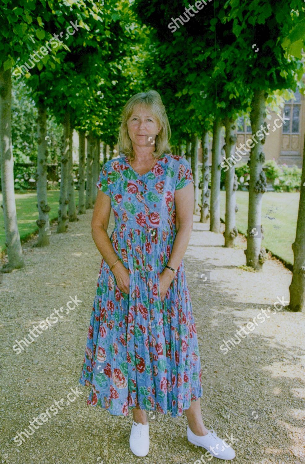Lady Christine Cobbold Wife David Lyttoncobbold Editorial Stock Photo ...