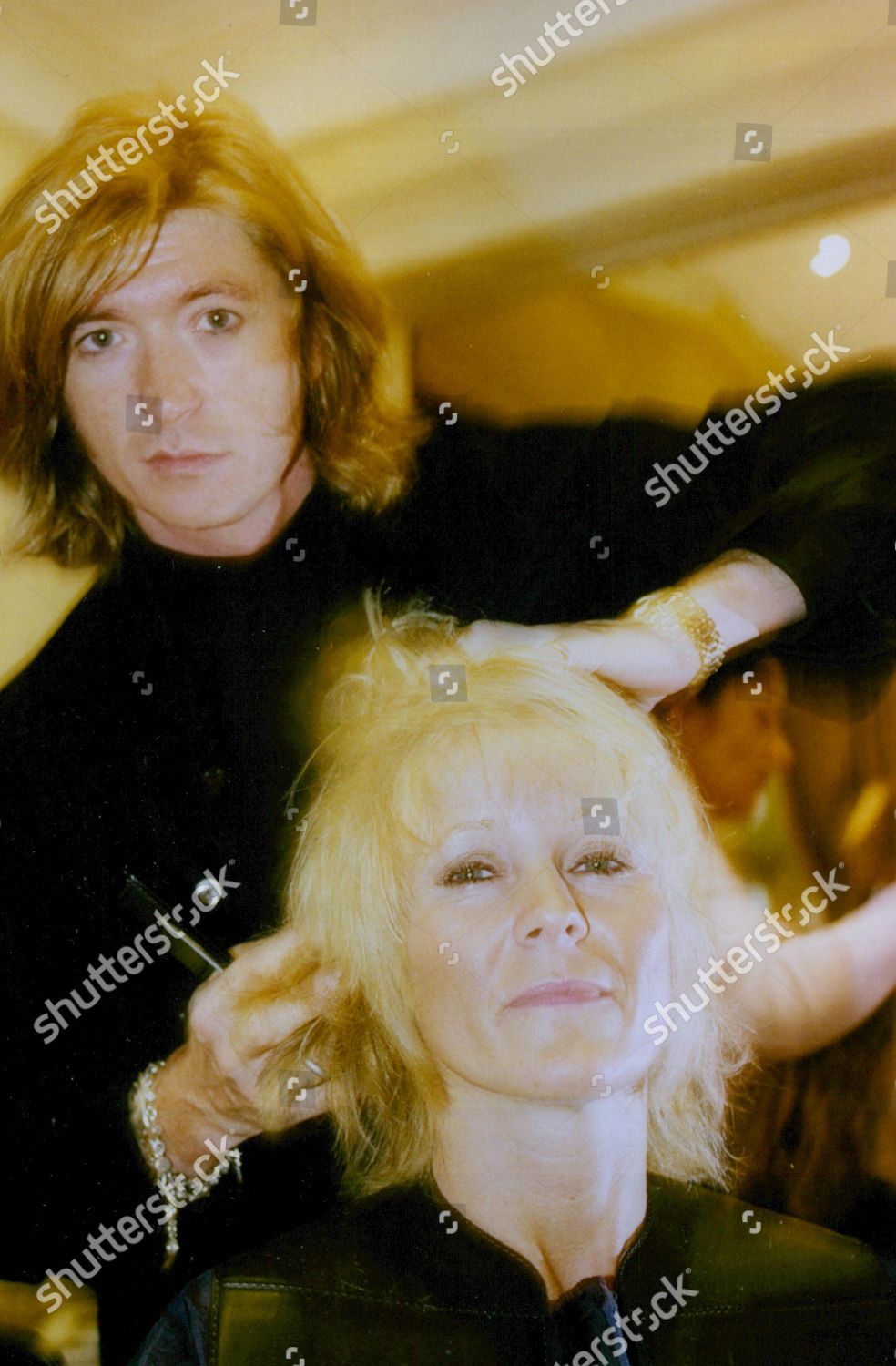 Magazine Editor Jane Simms Having Her Editorial Stock Photo - Stock ...