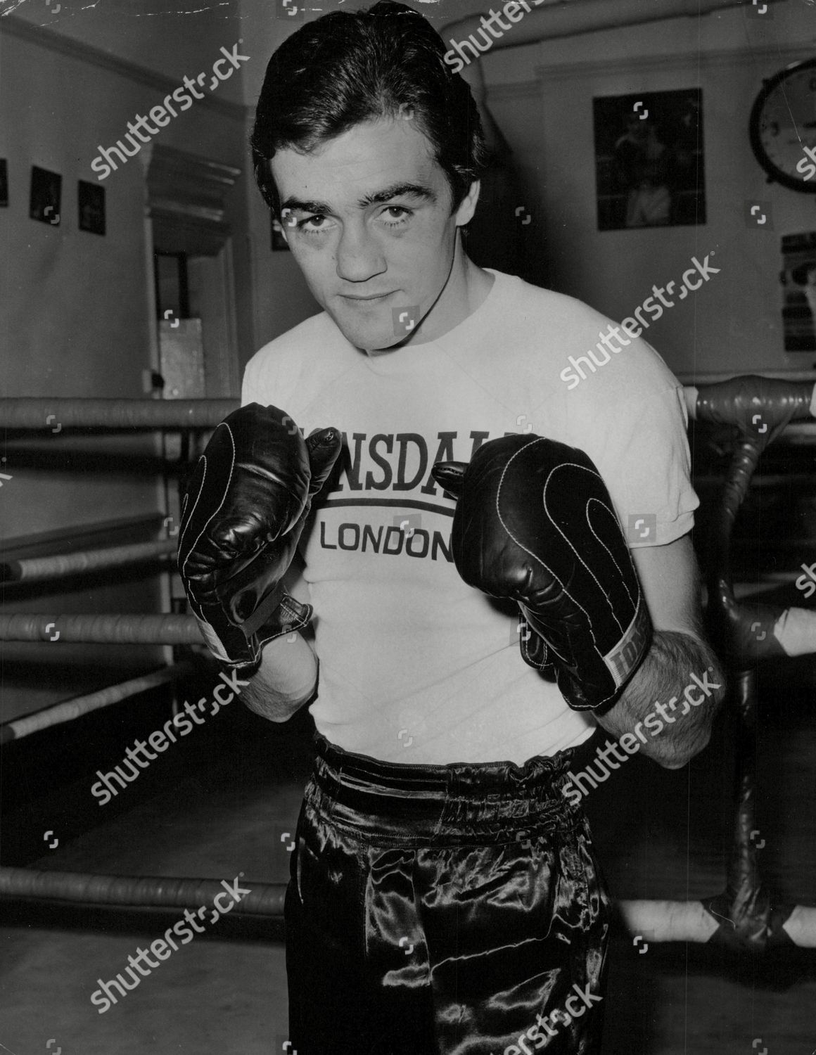 Boxer Johnny Clark Walworth South London Editorial Stock Photo - Stock ...