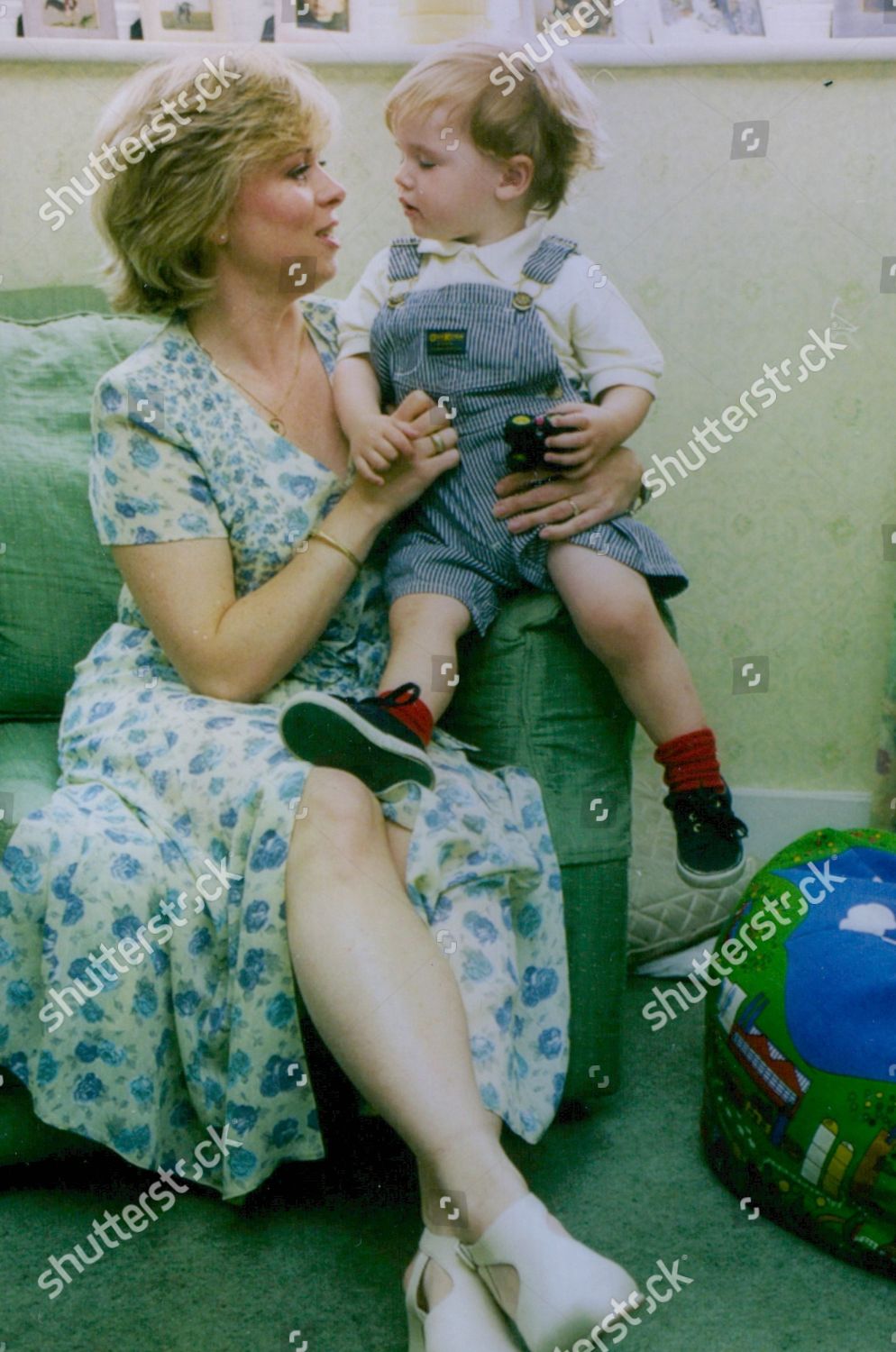 Actress Julie Dawn Cole Son Barnaby Editorial Stock Photo - Stock Image ...