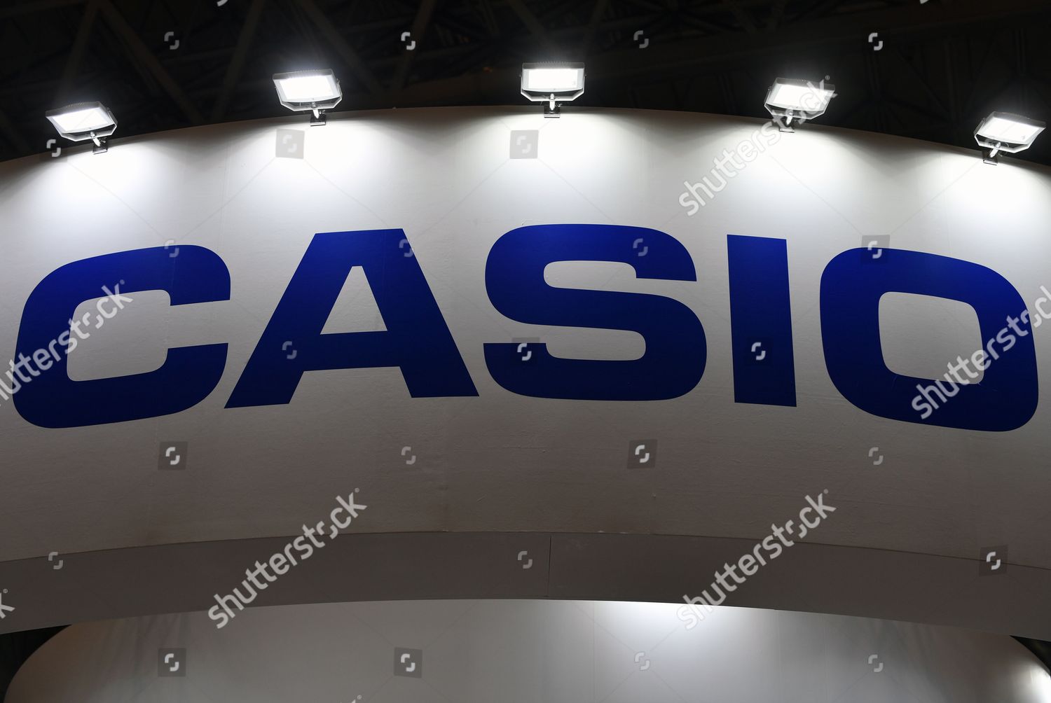 Casio Logo Companys Booth Ceatec Combined Editorial Stock Photo - Stock ...