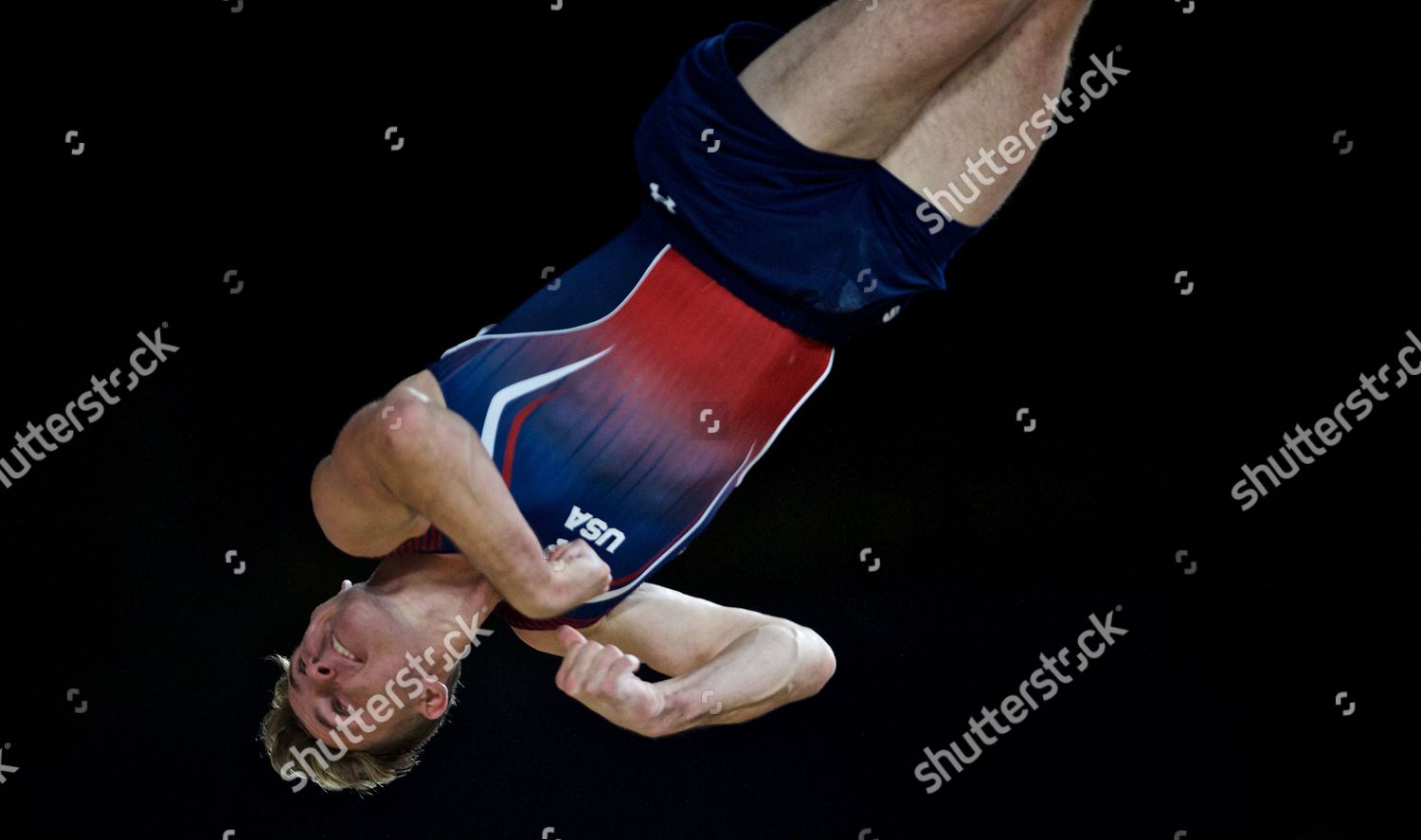 Eddie Penev Us Competes Floor Fig Editorial Stock Photo - Stock Image ...