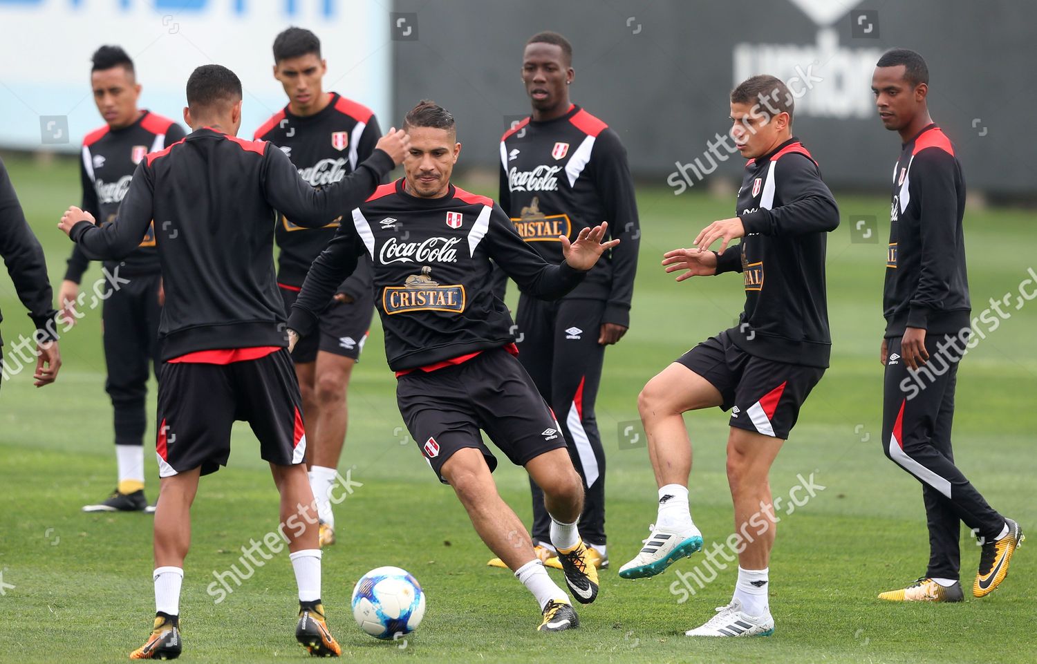Players Peruvian Soccer Team Paolo Guerrero Editorial Stock Photo ...