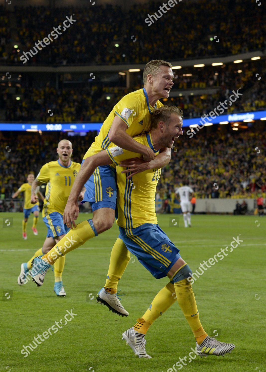 17 Viktor Claesson 20 Ola Toivonen Editorial Stock Photo - Stock Image ...