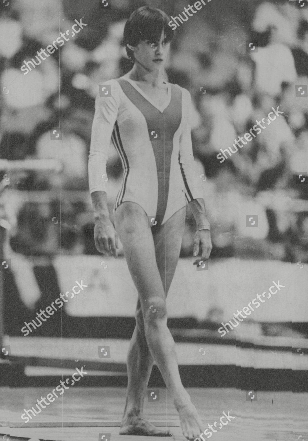 Nadia Comaneci Romanian Gymnast 1979 World Editorial Stock Photo ...