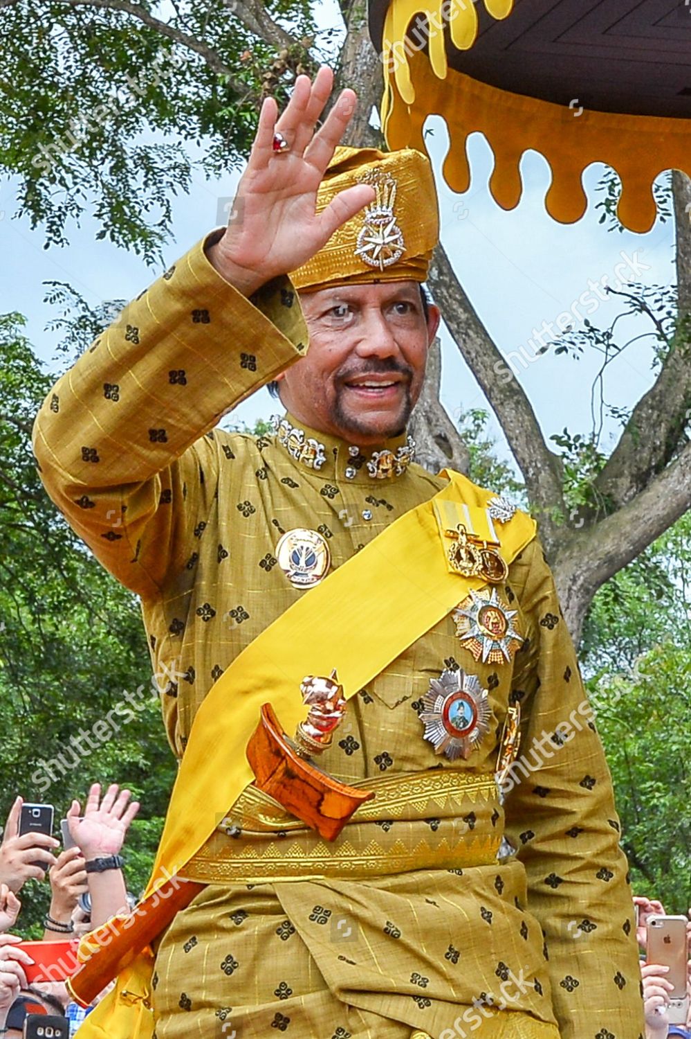 Sultan Brunei Parade Through Bandar Seri Editorial Stock Photo - Stock ...