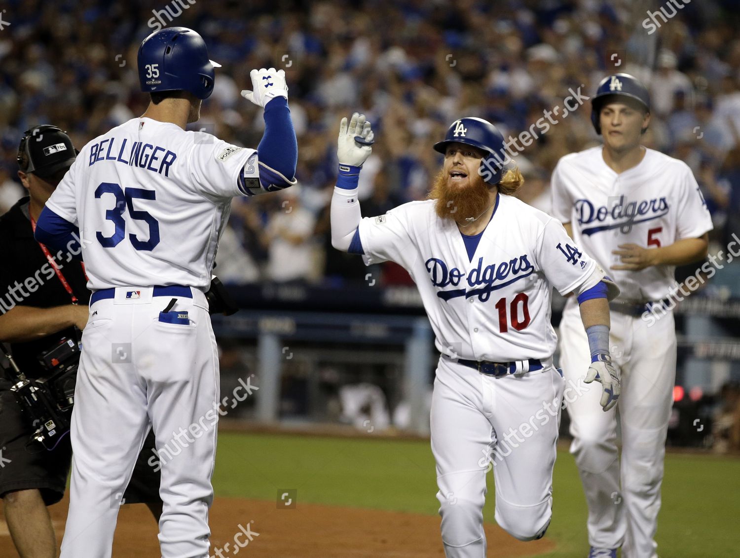 Justin Turner Cody Bellinger Corey Seager Editorial Stock Photo - Stock Image | Shutterstock