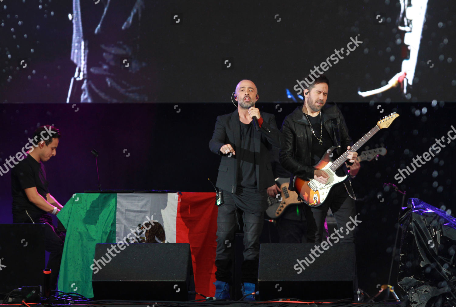 Members Mexican Pop Rock Group Camila Editorial Stock Photo - Stock ...
