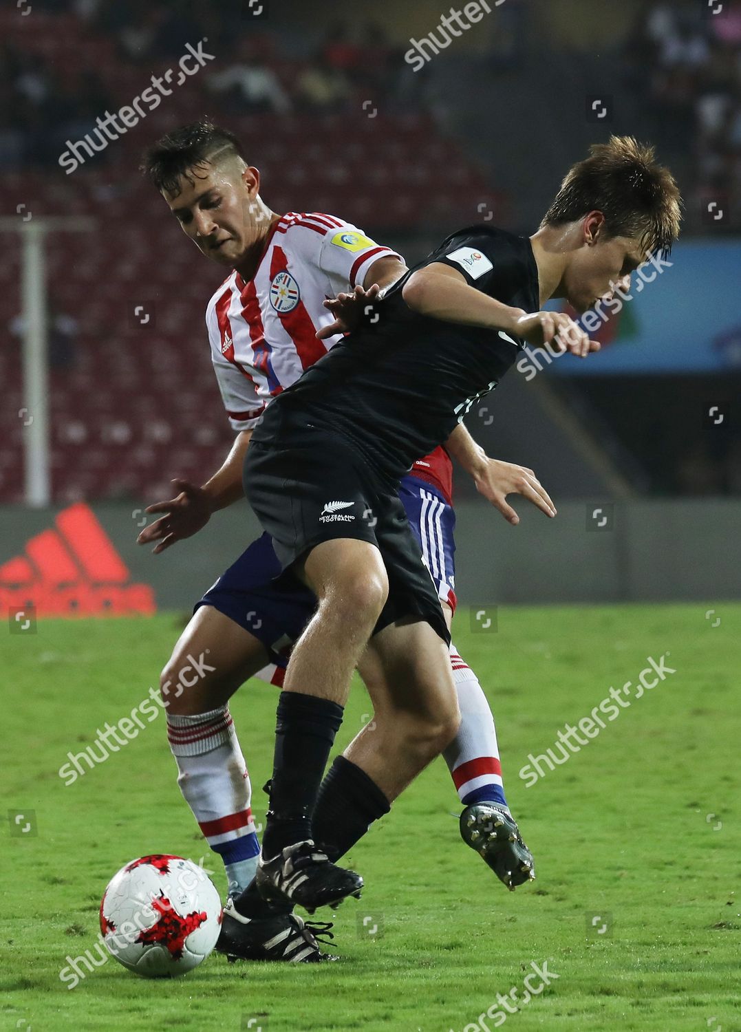 Alan Rodriguez Back Paraguay Action Against Editorial Stock Photo ...