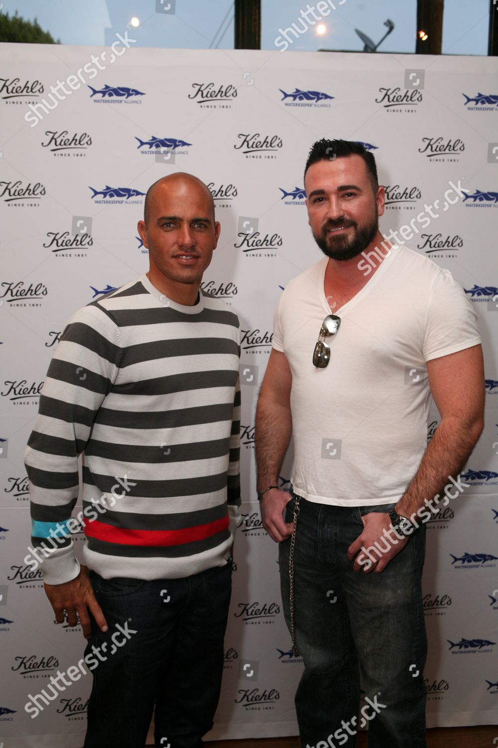 Kelly Slater Kiehls President Chris Salgardo Editorial Stock Photo ...