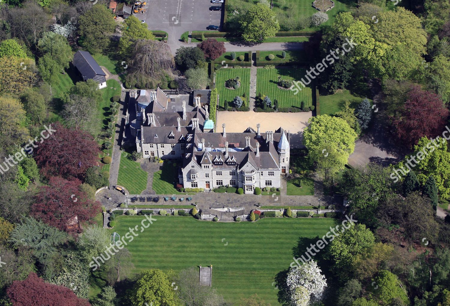 Aerial View Foxbury Manor Chislehurst Kent Editorial Stock Photo ...