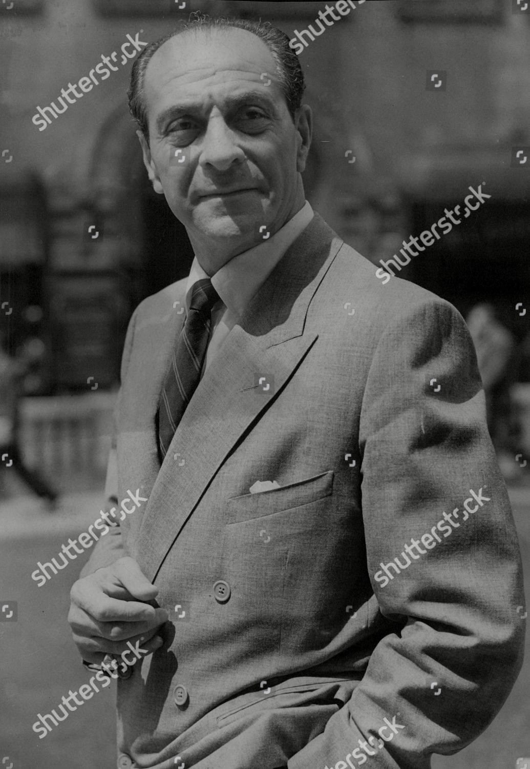 American Actor Ricardo Cortez On Visit Editorial Stock Photo - Stock ...