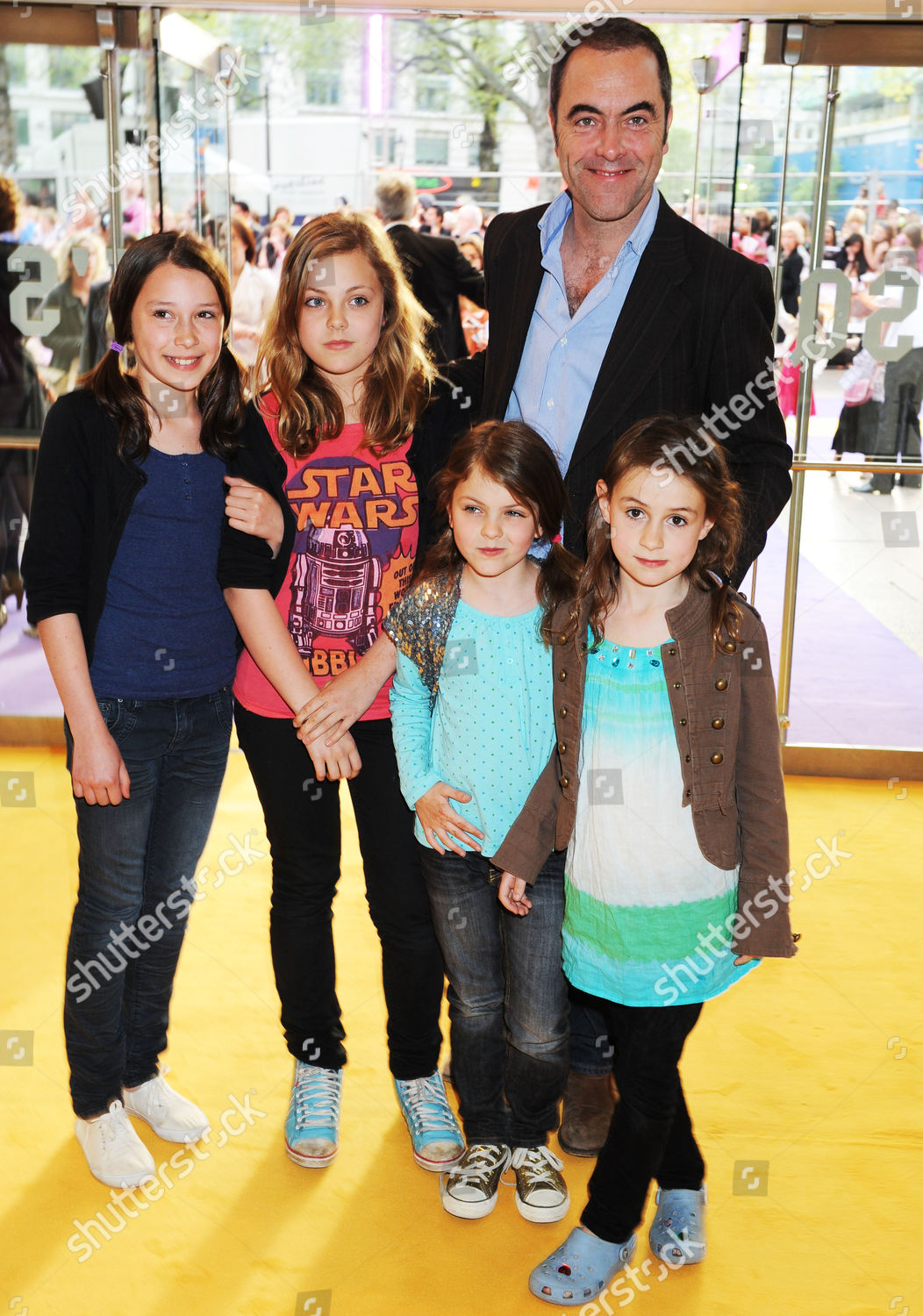 James Nesbitt His Family Editorial Stock Photo - Stock Image | Shutterstock
