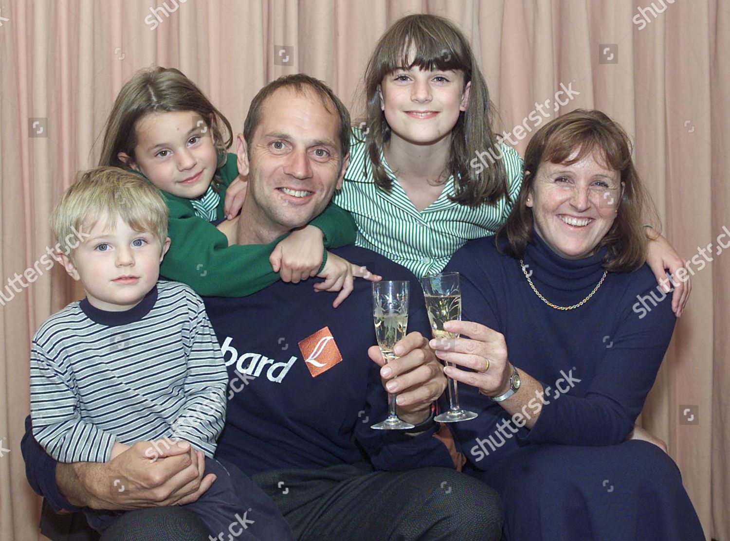 Steve Redgrave Celebrating His Wife Ann Editorial Stock Photo - Stock ...