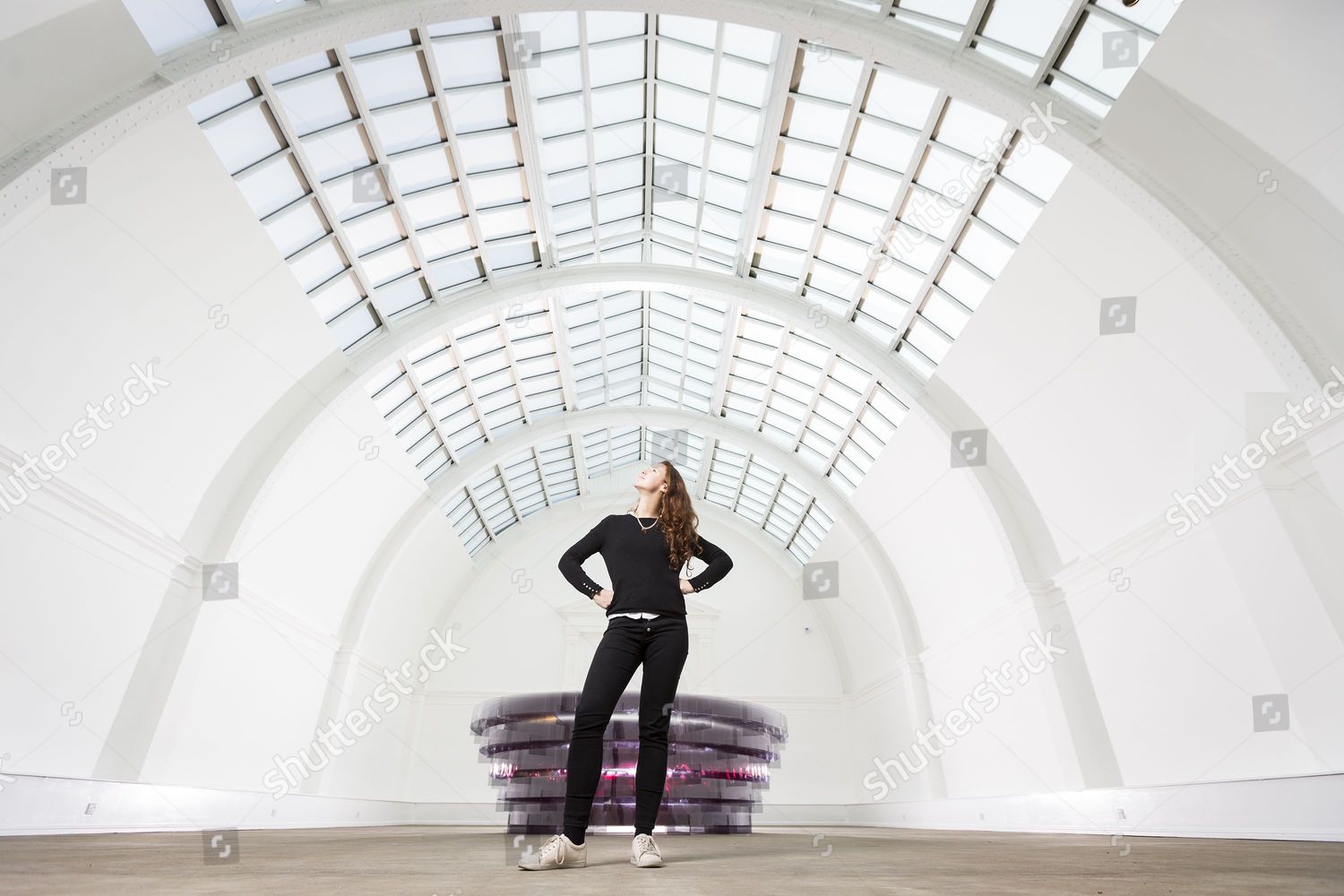 Phoebe Moore Stands Central Court Leeds Editorial Stock Photo - Stock ...