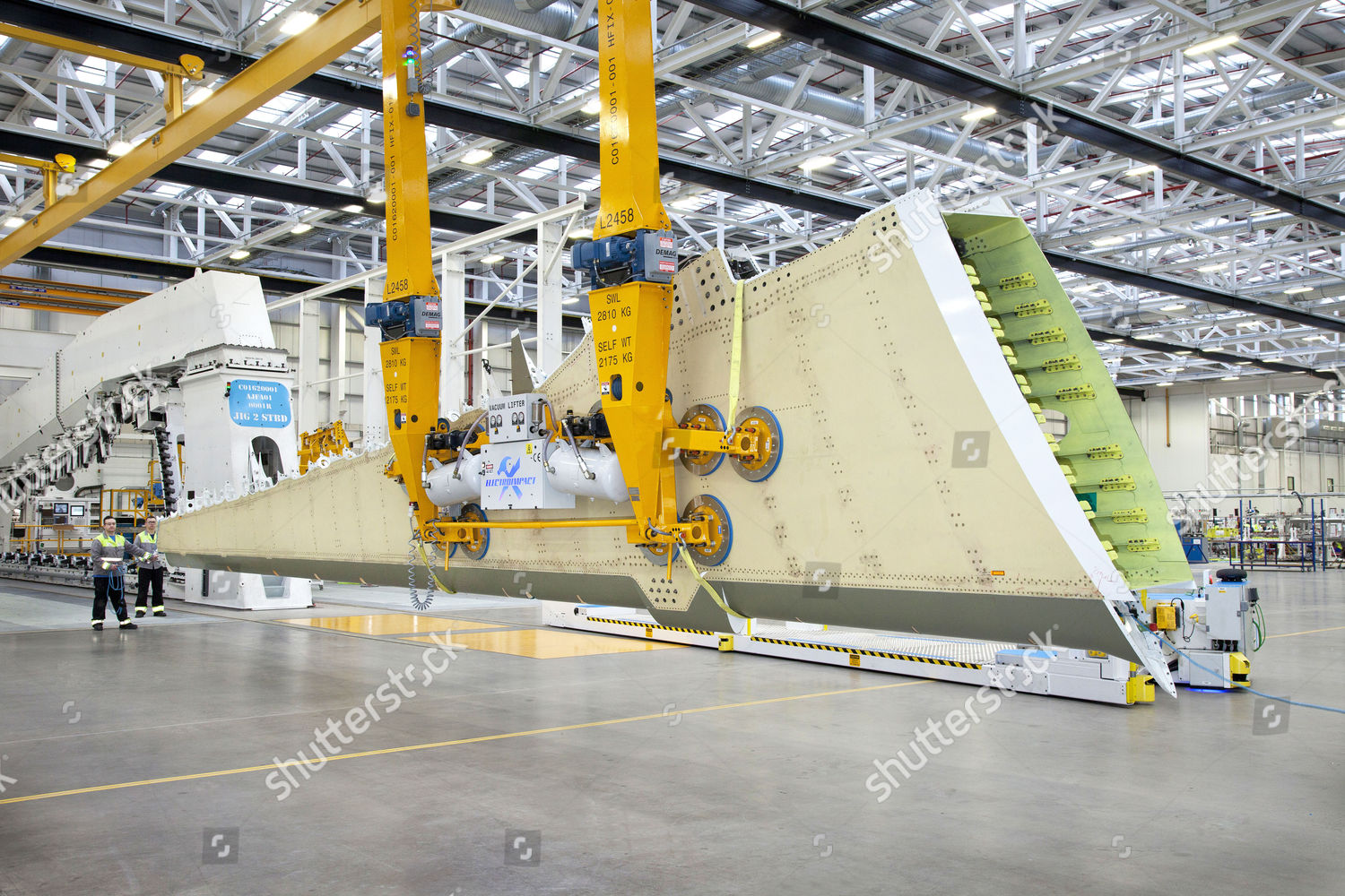 Wing Manufacturing Bombardier Belfast Northern Ireland Editorial Stock ...