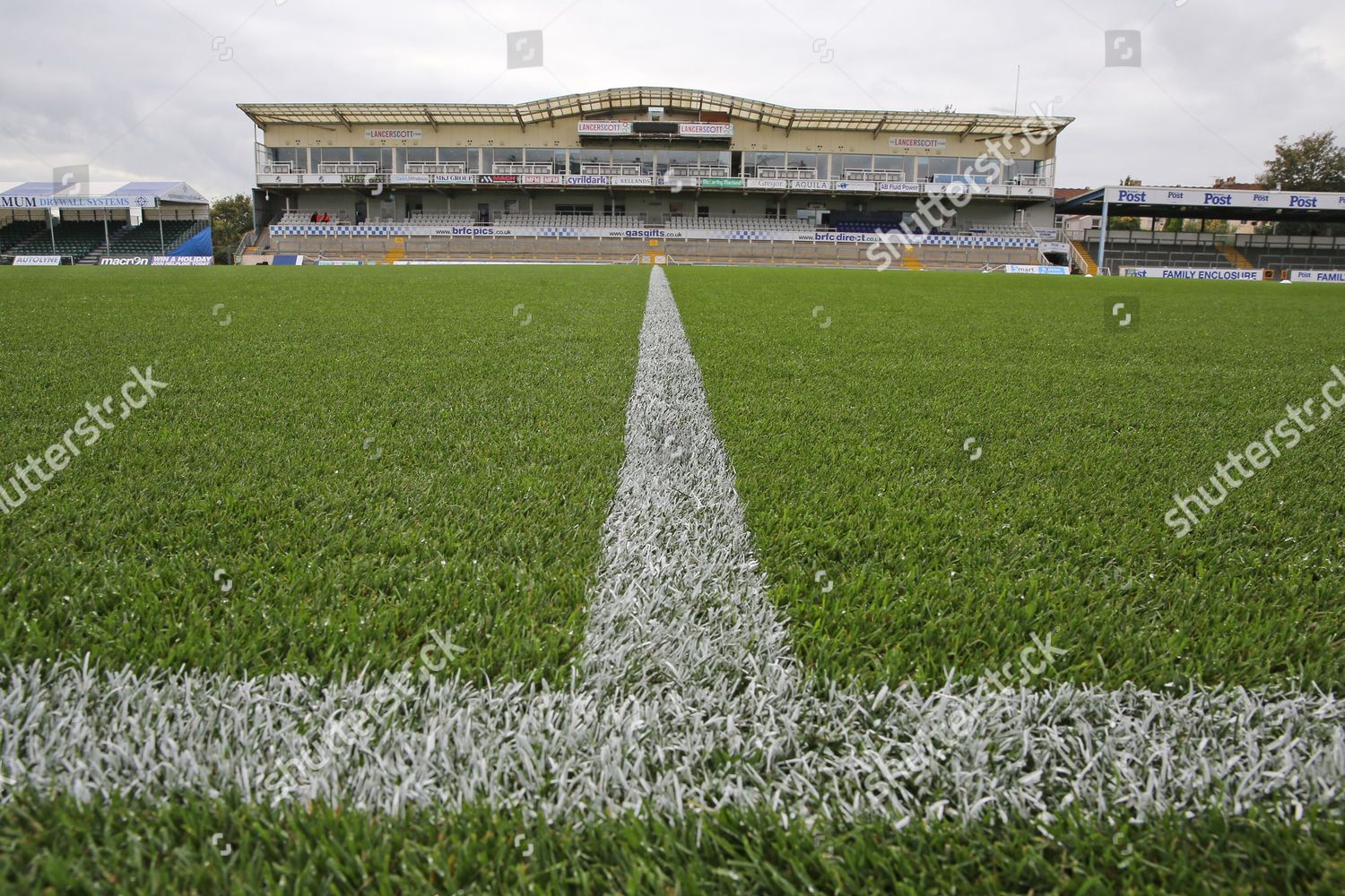 Bristol Rovers Memorial Stadium During Efl Editorial Stock Photo ...
